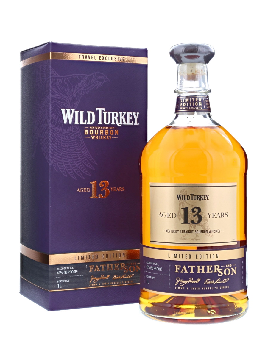 Wild Turkey 13 Year Limited Edition Father & Son (Box Damage) 100cl ...