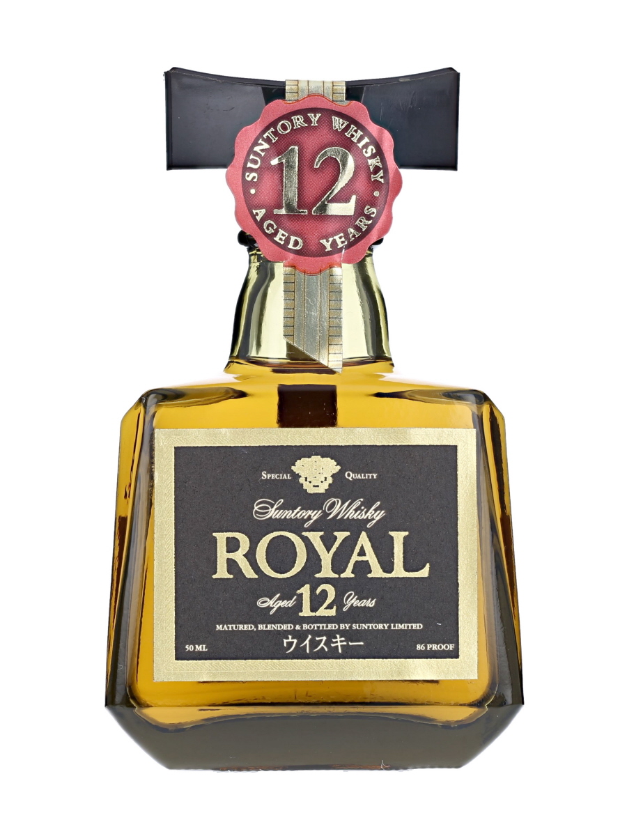 Suntory Royal 12 Year Blended Whisky Miniature Bottle 5cl / 43% ...