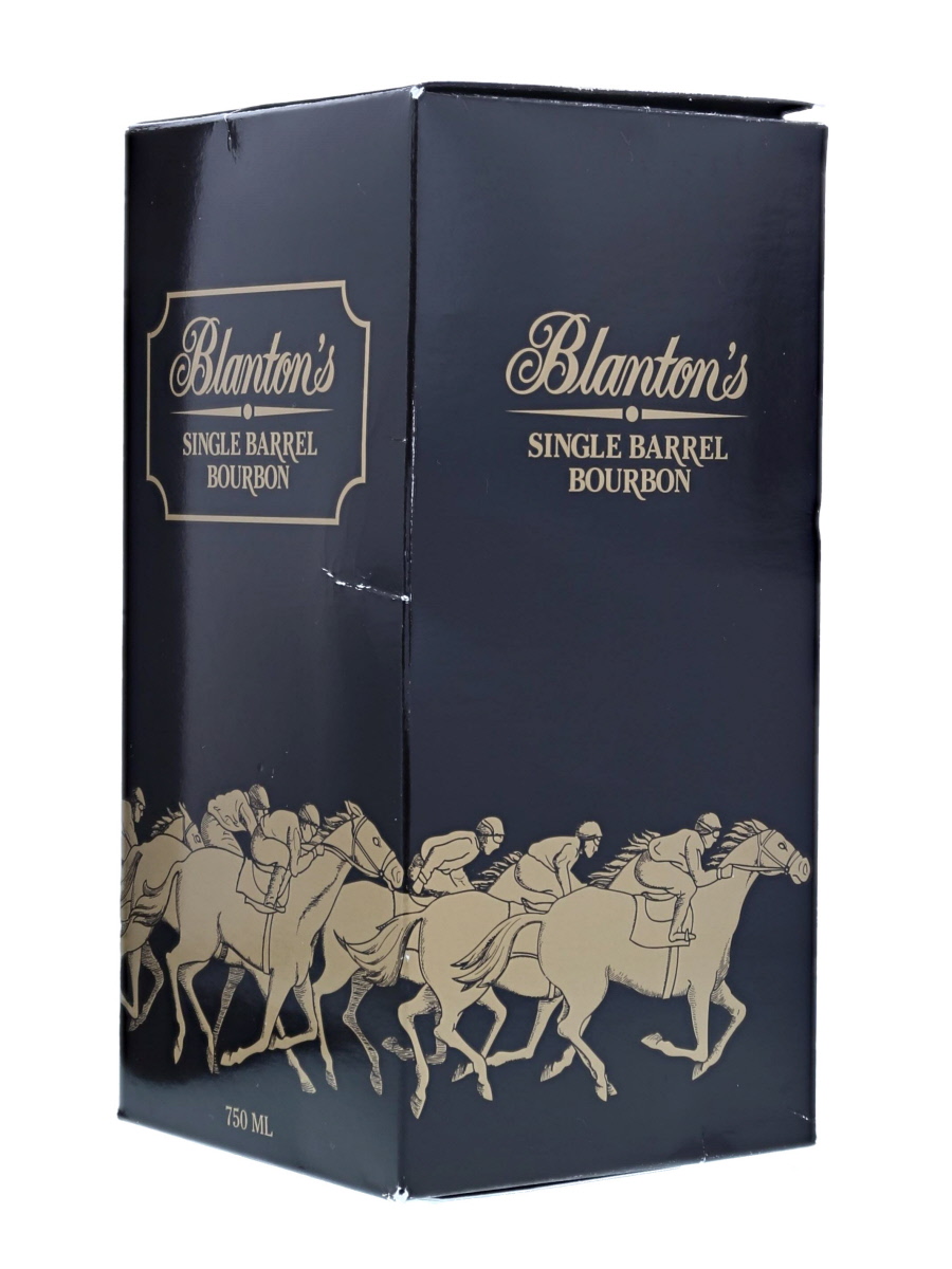 Blanton's Black Single Barrel Bourbon Dumped in 2020 (Box & Cap Damage ...