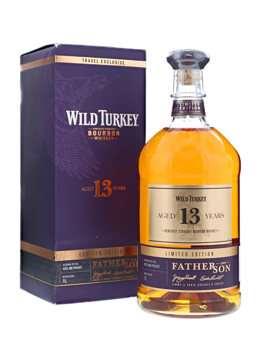 Wild Turkey 13 Year Limited Edition Father & Son (Box Damage) 100cl ...