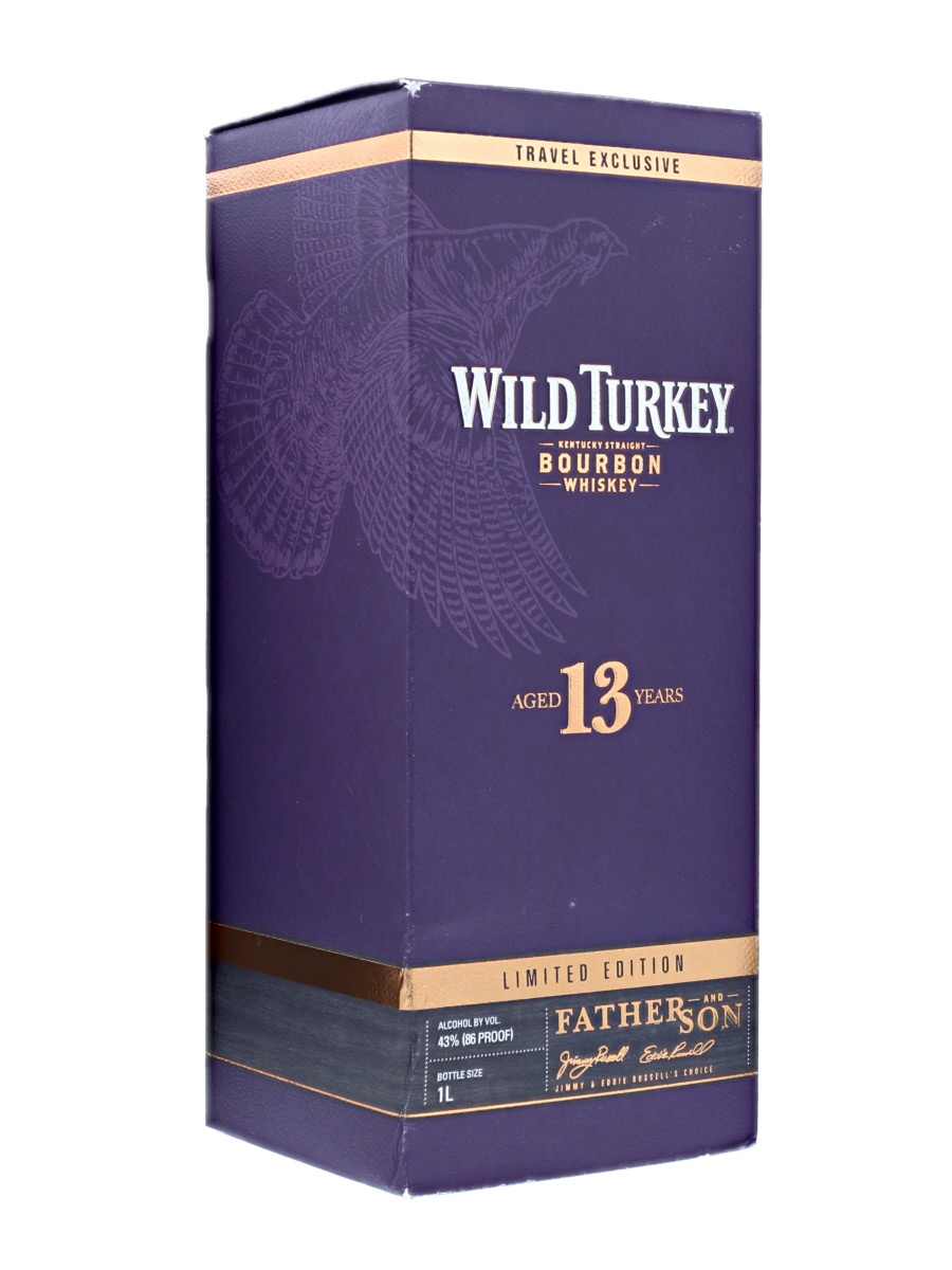 Wild Turkey 13 Year Limited Edition Father & Son (Box Damage) 100cl ...