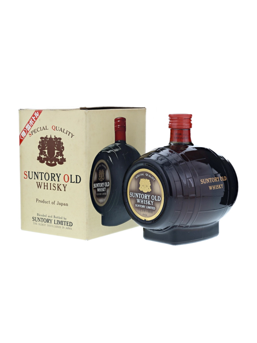 Suntory Old Blended Whisky Barrel Bottle Bot. Pre1989 70cl / 43% ...