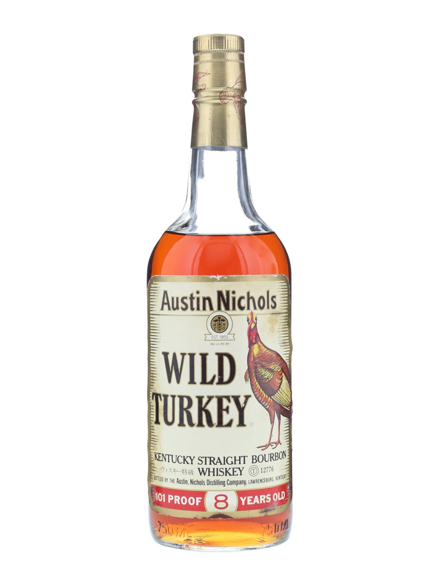 Wild Turkey 8 Year Old Bottle 75cl / 50.5% US 101 Proof - Kabukiwhisky ...