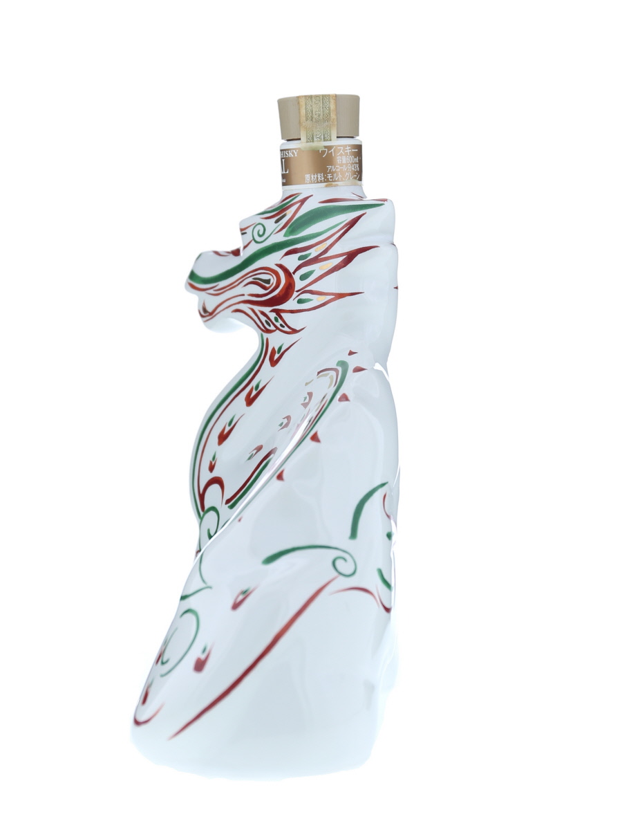 Suntory Royal Blended Whisky 12 Years Zodiac 2000 Ceramic Dragon Bottle ...