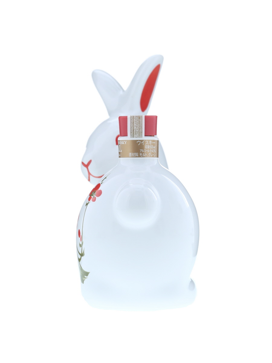 Suntory Royal Blended Whisky 12 Years Zodiac Ceramic Rabbit Bottle 60cl ...
