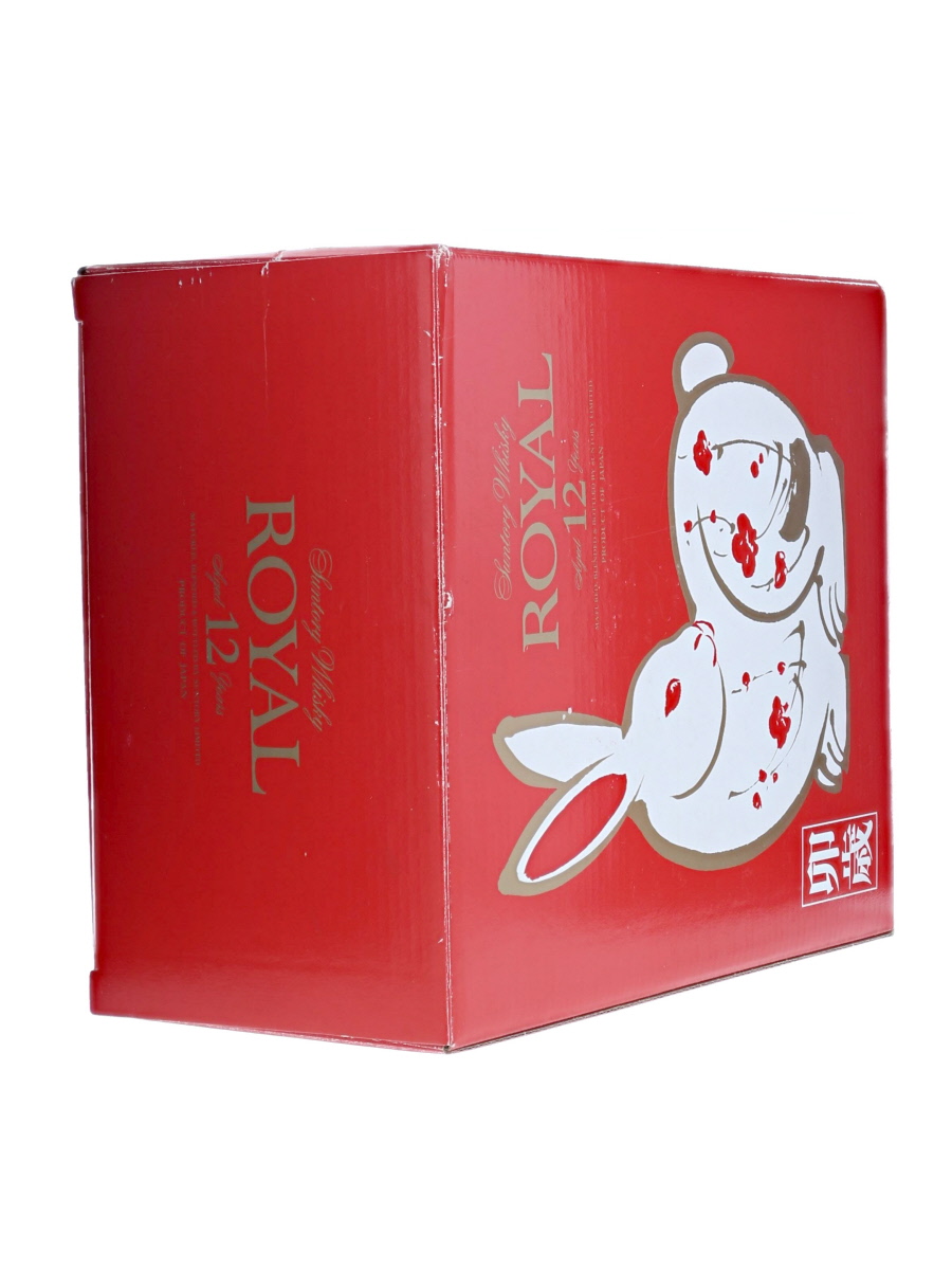 Suntory Royal Blended Whisky 12 Years Zodiac Ceramic Rabbit Bottle 60cl ...