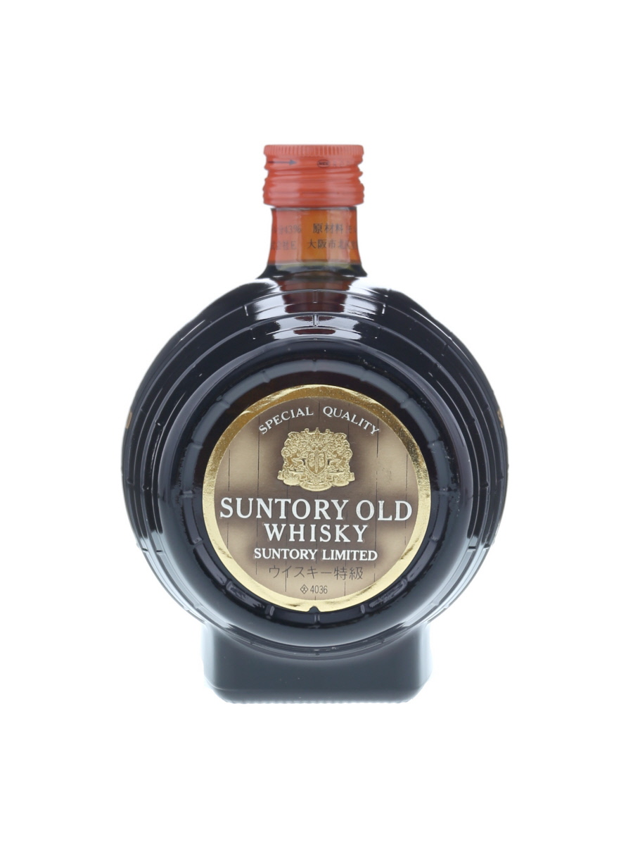 Suntory Old Blended Whisky Barrel Bottle Bot. Pre1989 70cl / 43% - Kabukiwhisky Buy Japanese whisky