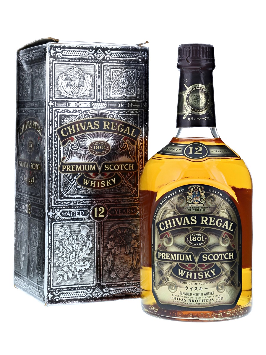Chivas Regal 12 Year Blended Whisky 70cl / 43% - Kabukiwhisky Buy ...