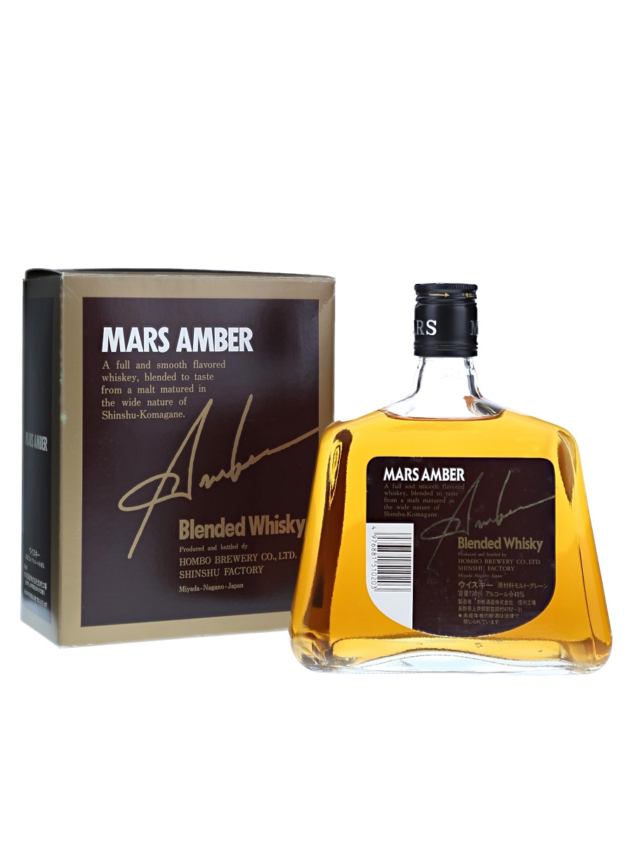 Mars Amber Blended Whisky 72cl / 40% - Kabukiwhisky Buy Japanese whisky