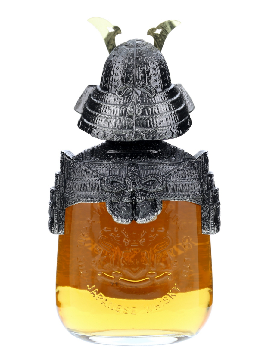 Nikka G&G Blended Whisky Samurai Armor White Bottle Bot. Pre1989 76cl ...