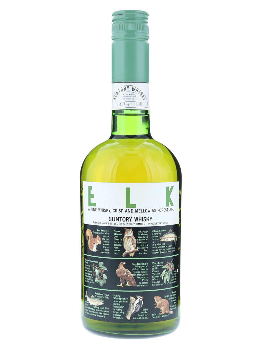 Suntory Whisky Elk Bot. Pre1989 72cl / 40% - Kabukiwhisky Buy Japanese ...
