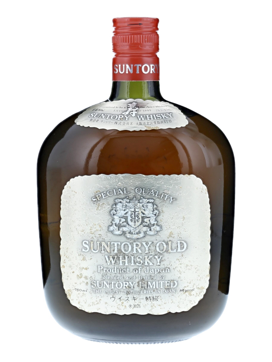 Suntory Old Blended Whisky Silver Label Bot. Pre1989 76cl / 43% ...