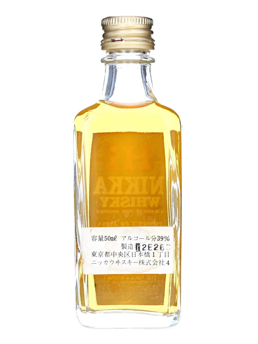 Hi Nikka Deluxe Mild Miniature Bottle Bot. Pre1989 5cl / 39% ...