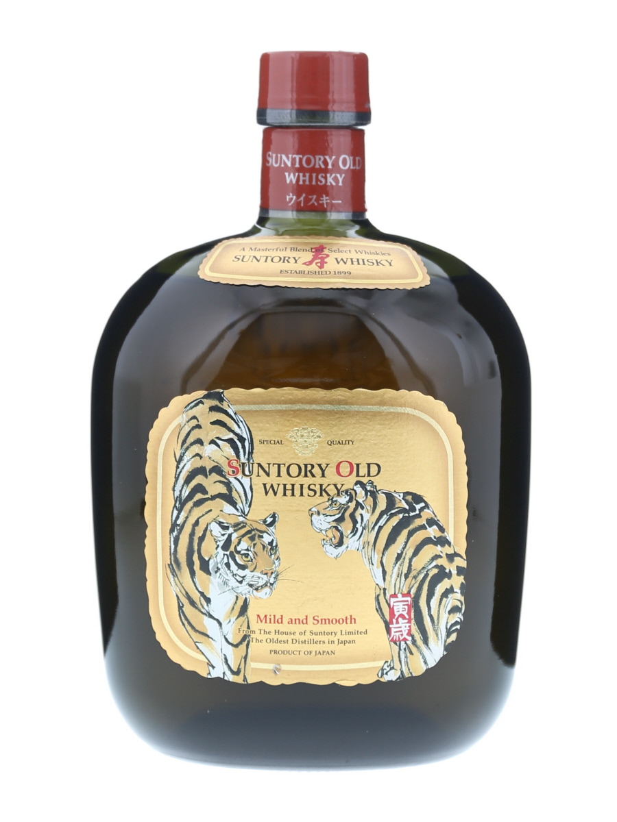 Suntory Old Blended Whisky Zodiac Tiger Label 70cl / 40% - Kabukiwhisky Buy Japanese whisky